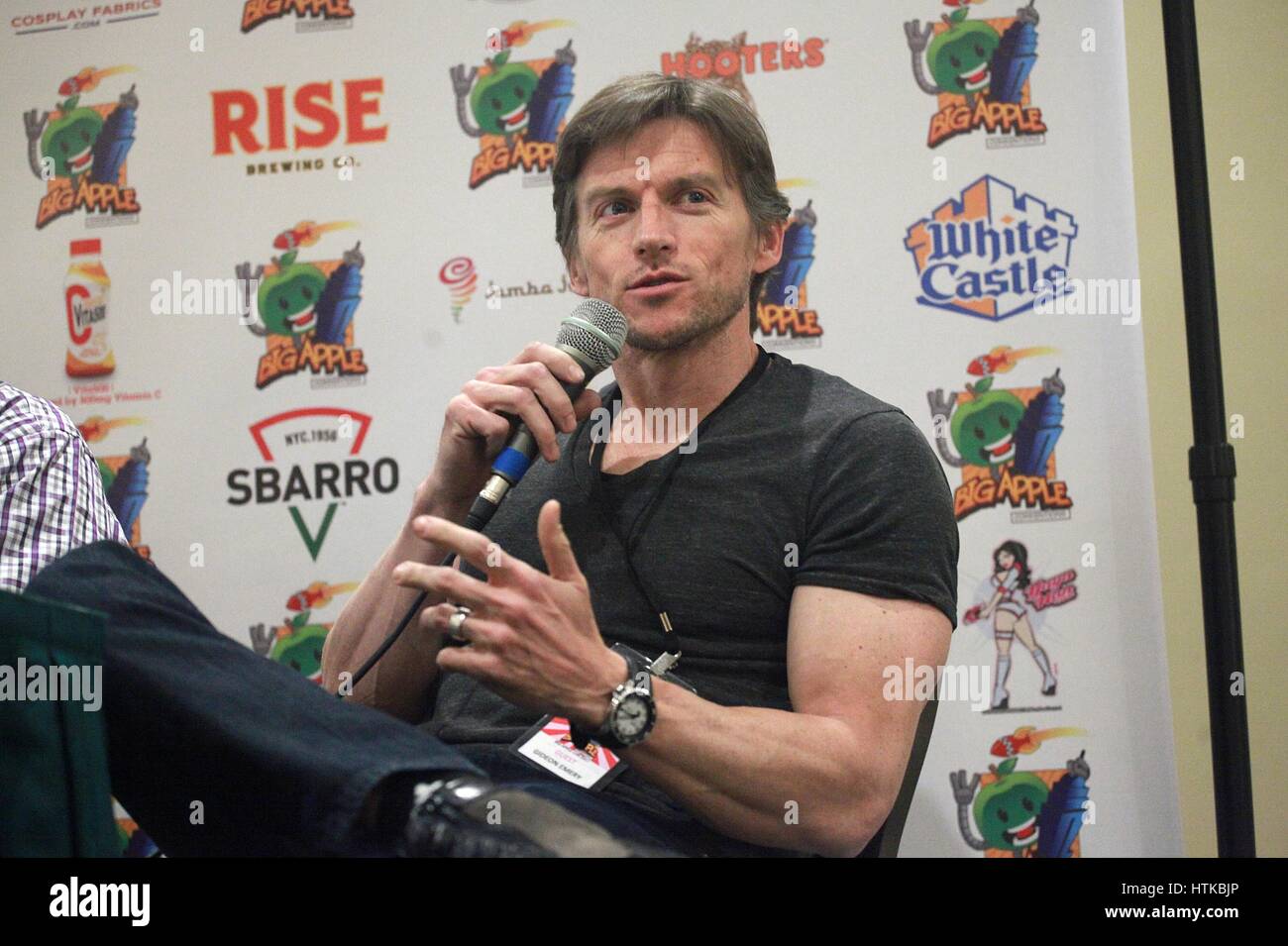 New York, NY, USA. 12th Mar, 2017. Gideon Emery of Netflix Daredevil ...