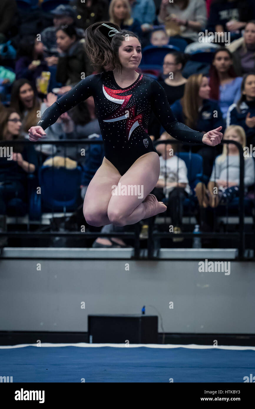 Washington, DC, USA. 12th Mar, 2017. Stanford Cardinal Haley Spector ...