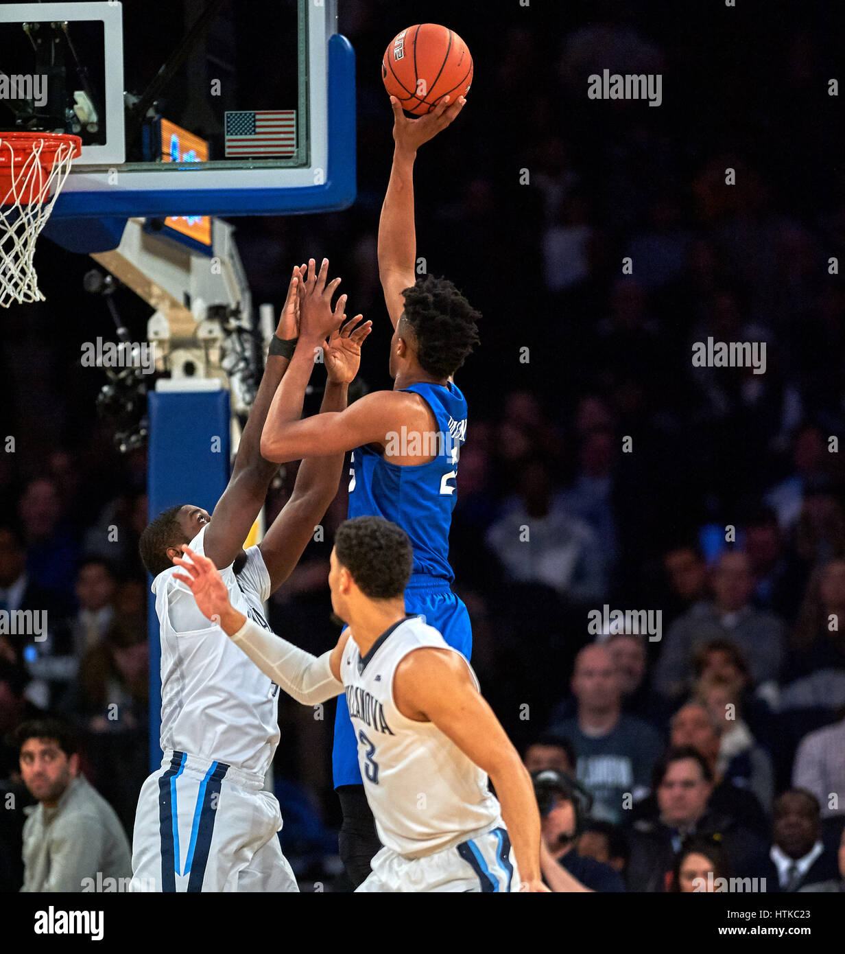 New York, New York, USA. 11th Mar, 2017. Creighton's forward Justin ...