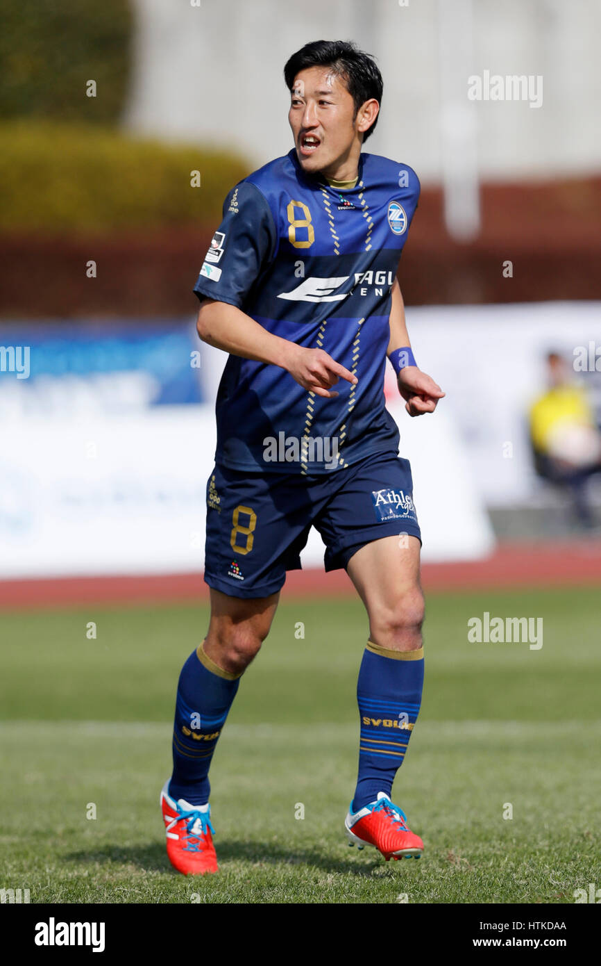Tokyo, Japan. 12th Mar, 2017. Tatsuya Yazawa (Zelvia) Football /Soccer ...