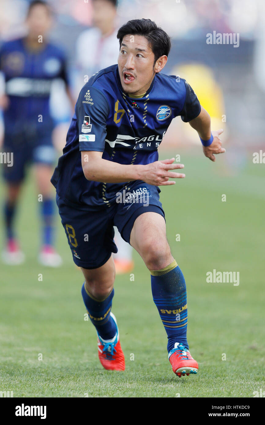 Tokyo, Japan. 12th Mar, 2017. Tatsuya Yazawa (Zelvia) Football /Soccer ...