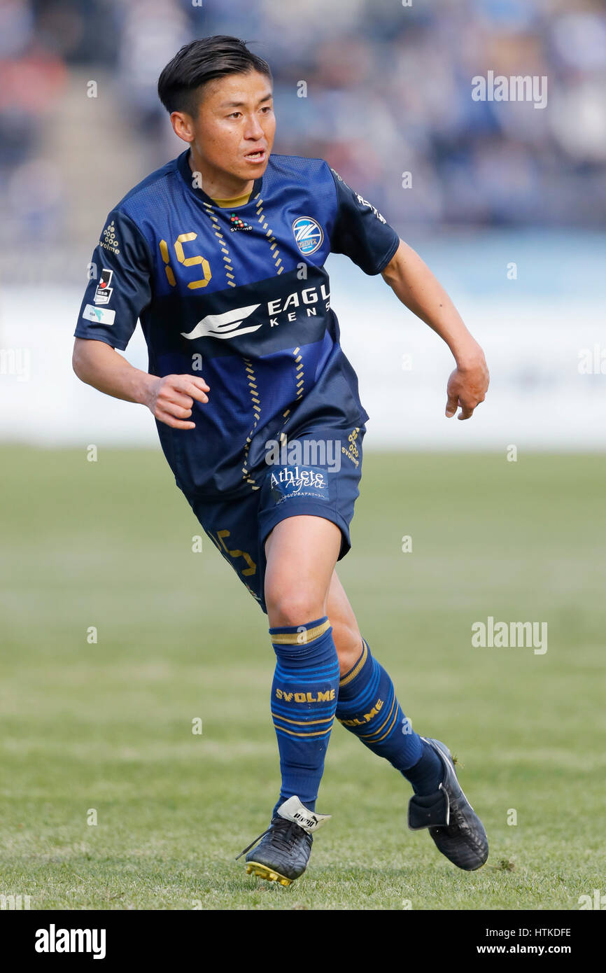 Tokyo, Japan. 12th Mar, 2017. Yudai Inoue (Zelvia) Football /Soccer : 2017 J2 League match ...