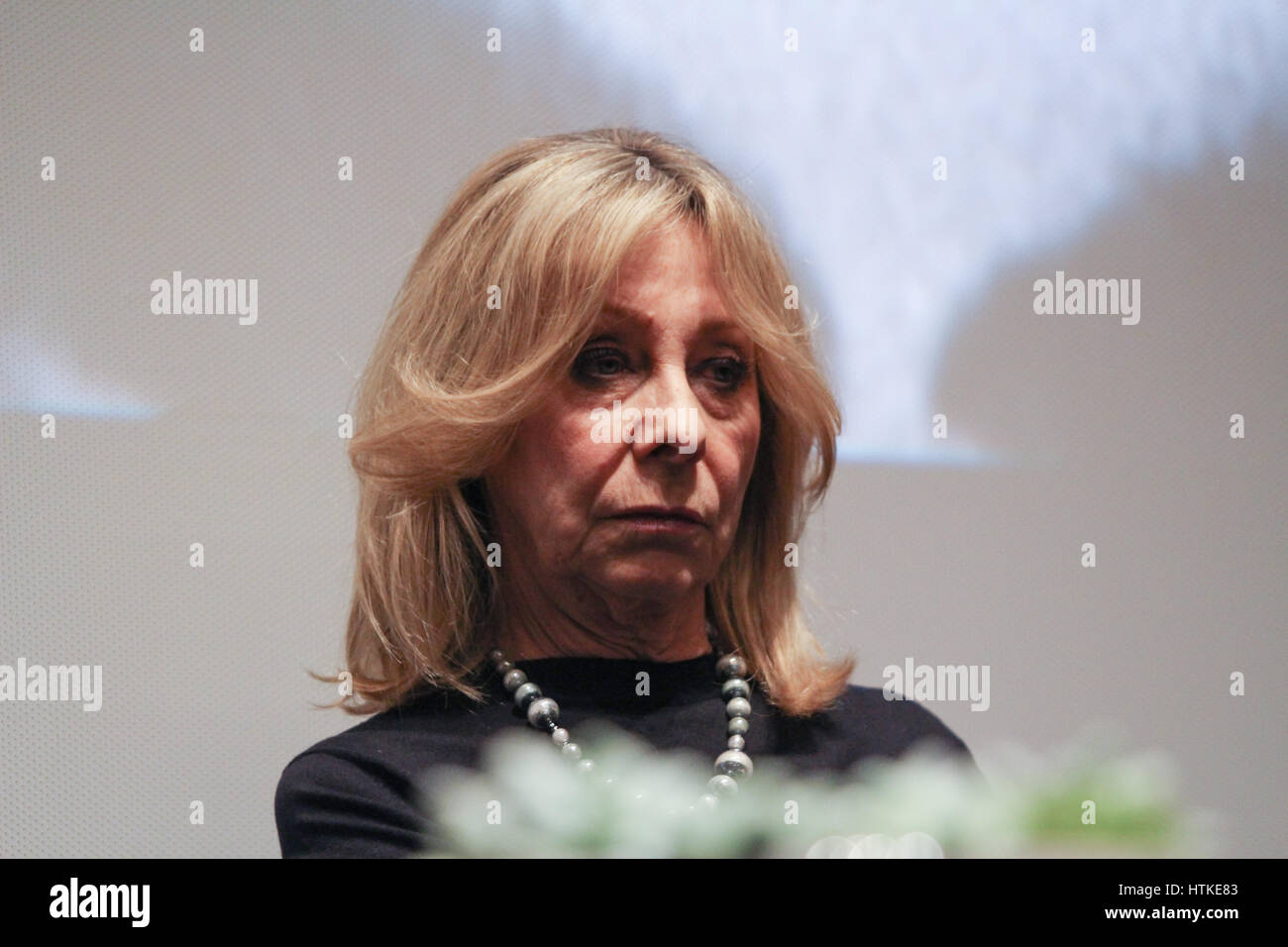 Gdansk, Poland. 12th March 2017. Wiesława Starska - costume designer ...