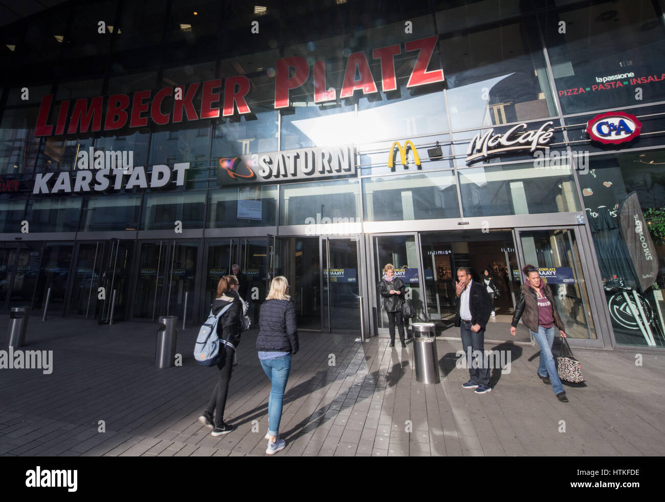 Limbecker platz shopping centre hi-res stock photography and images - Alamy
