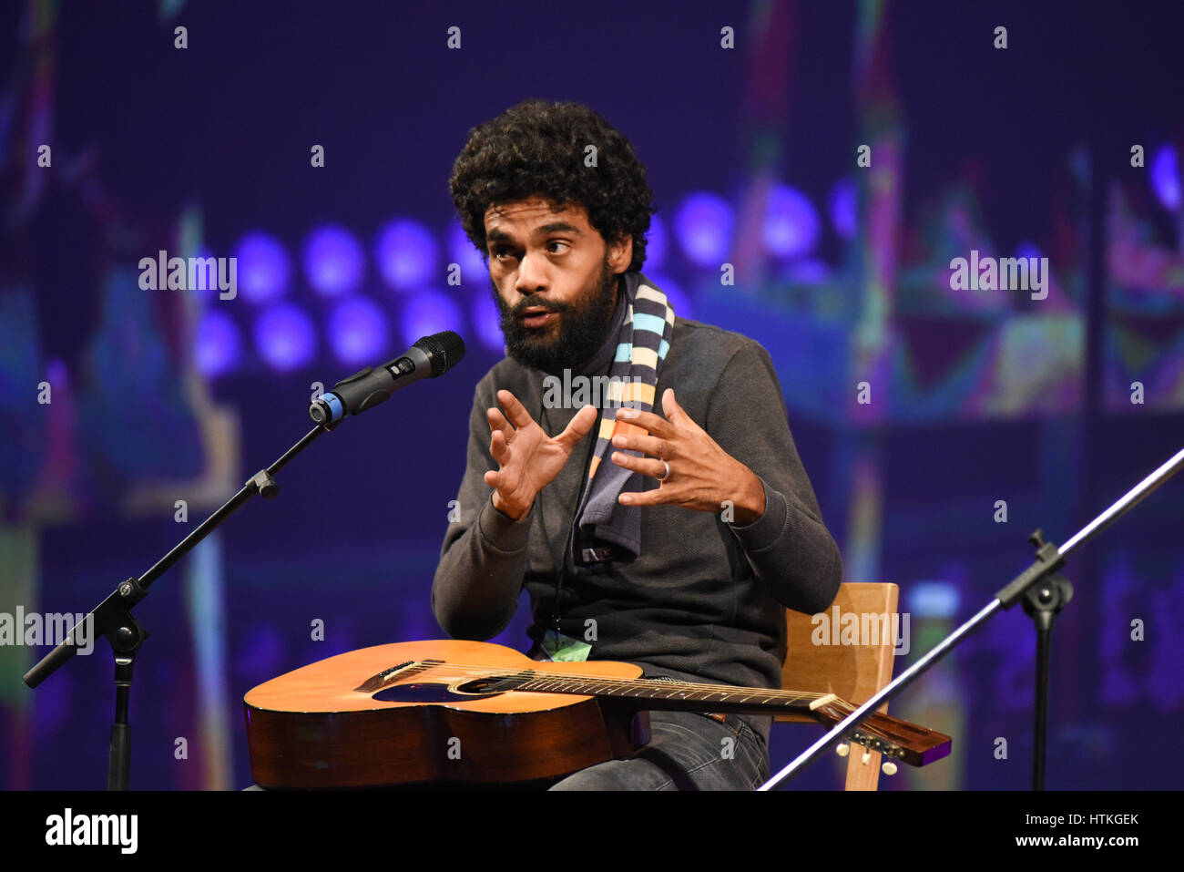 Lilo Sánchez from Señor Loop during first day of conferences of FID 7 ...