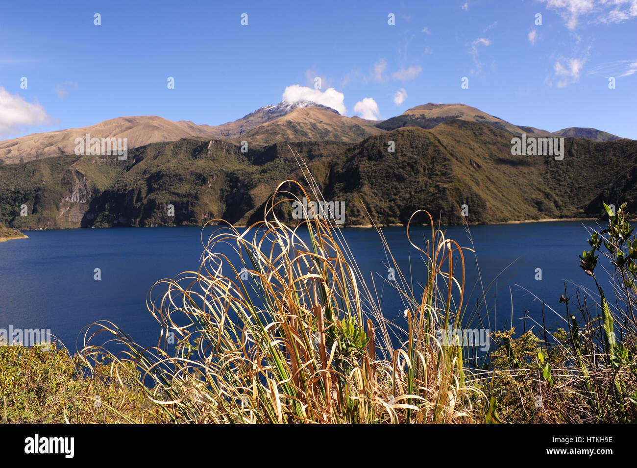 Cotacachi, Ecuador. 14th Oct, 2016. The crater lake 'Laguna Cuicocha ...