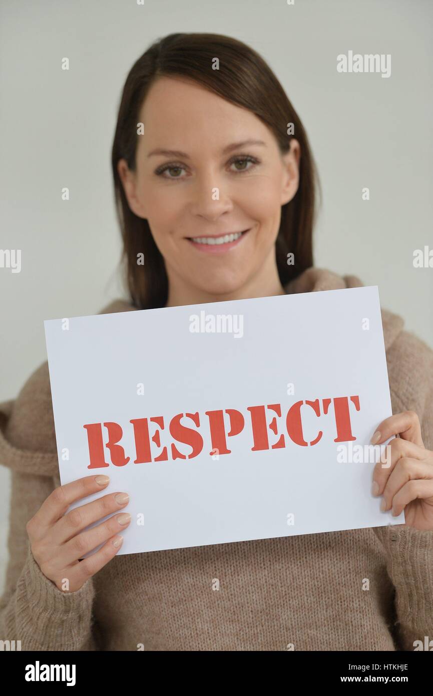 Seesen, Germany. 10th Mar, 2017. Symbolic picture respect, Germany ...