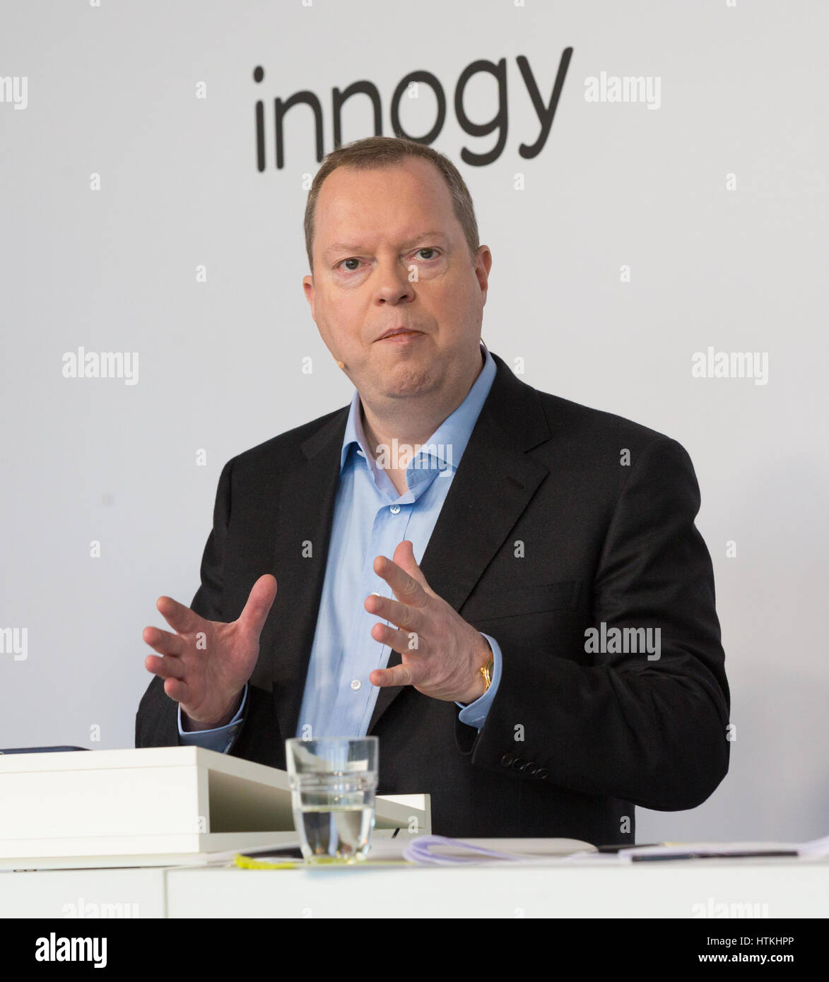 Essen, Germany. 13th Mar, 2017. Innogy SE balance sheet press ...