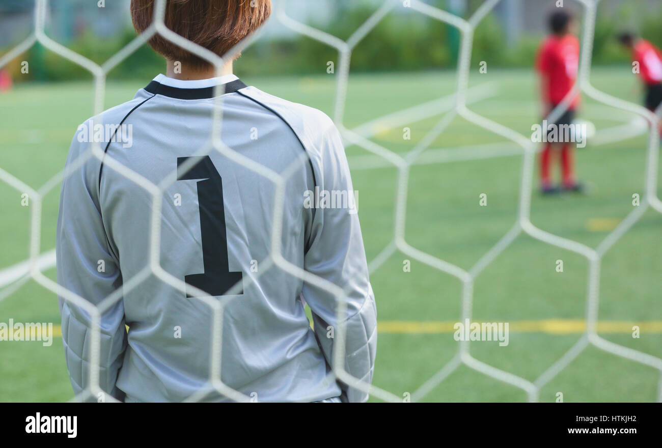 Woman football coach rear view hi-res stock photography and images - Alamy