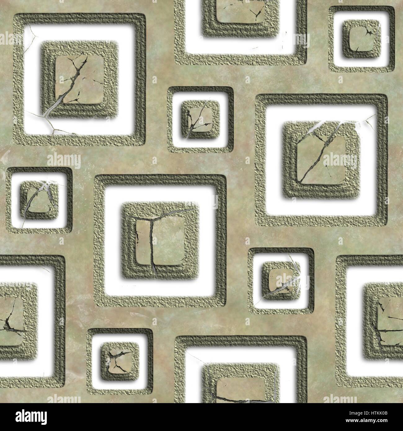 Cracked stone, abstract 3d rendered seamless background pattern Stock ...