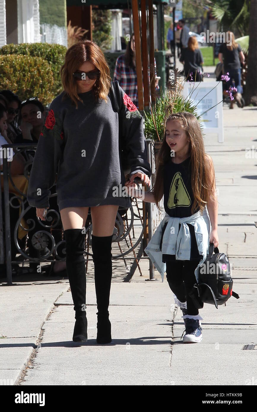 Ashley Tisdale out and about with her niece Mikayla Featuring: Ashley ...