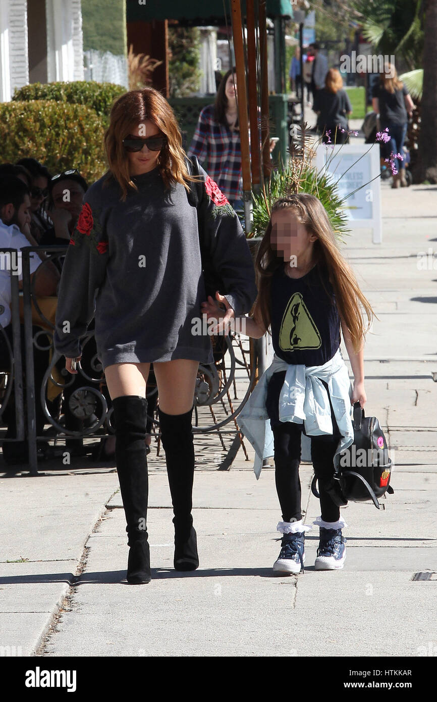 Ashley Tisdale out and about with her niece Mikayla Featuring: Ashley ...