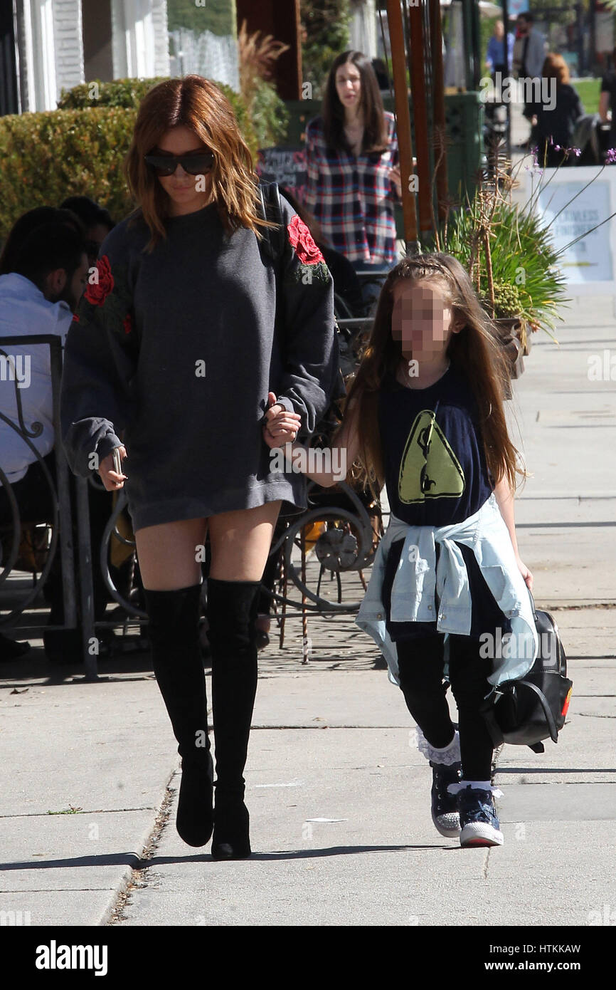 Ashley Tisdale out and about with her niece Mikayla Featuring: Ashley ...
