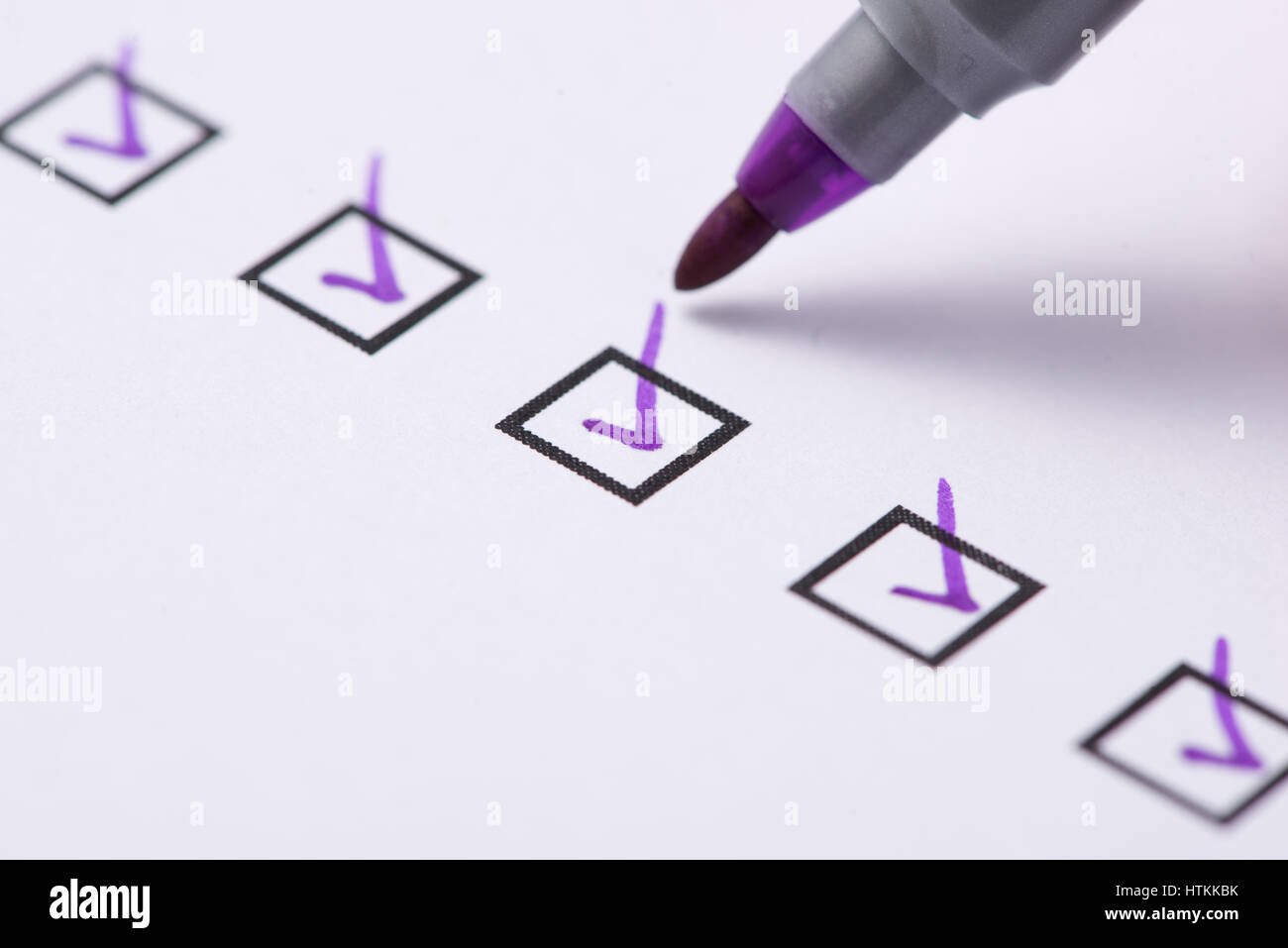 Approved check box checkbox hi-res stock photography and images - Alamy