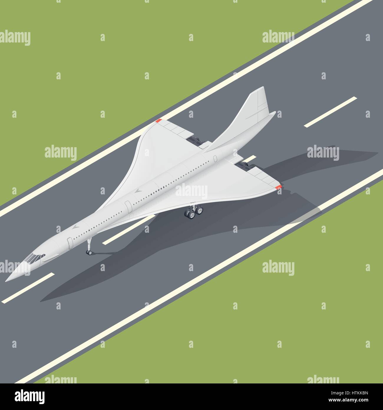 Concorde airplane Stock Vector Images - Alamy