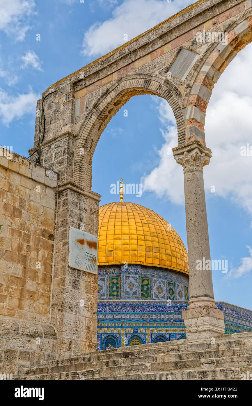 Dome of the Rock Temple Mount Stock Photo - Alamy