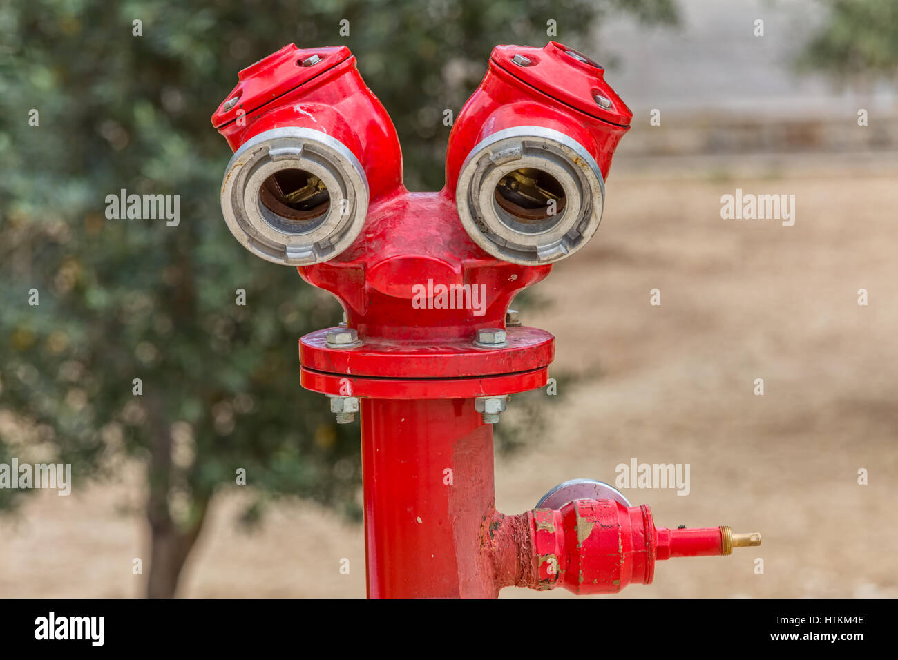 Red Hydrant High Resolution Stock Photography and Images - Alamy