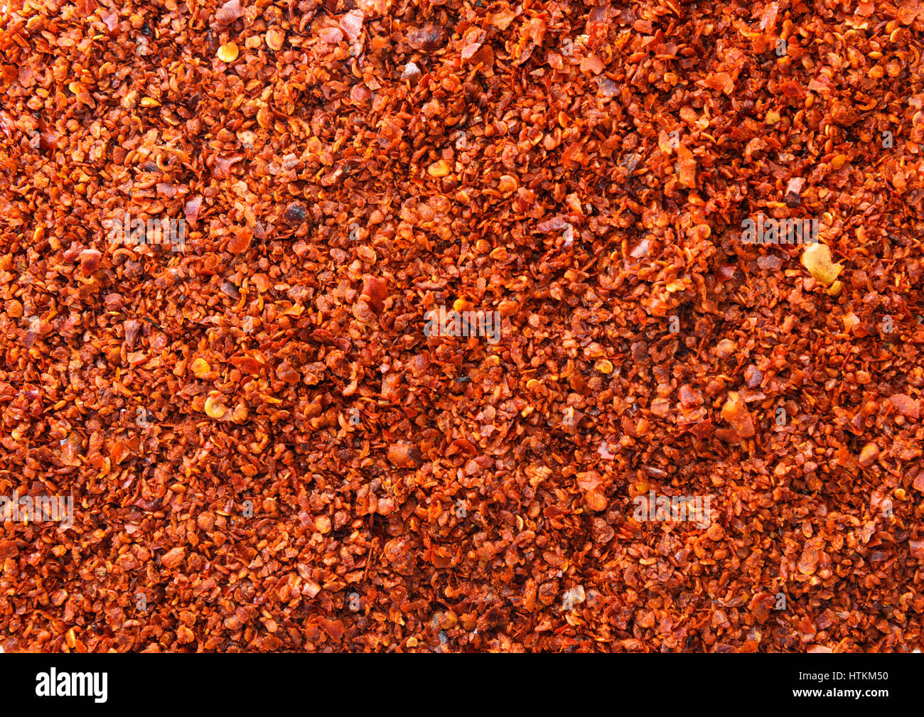 Crushed red pepper flakes closeup hi-res stock photography and images ...