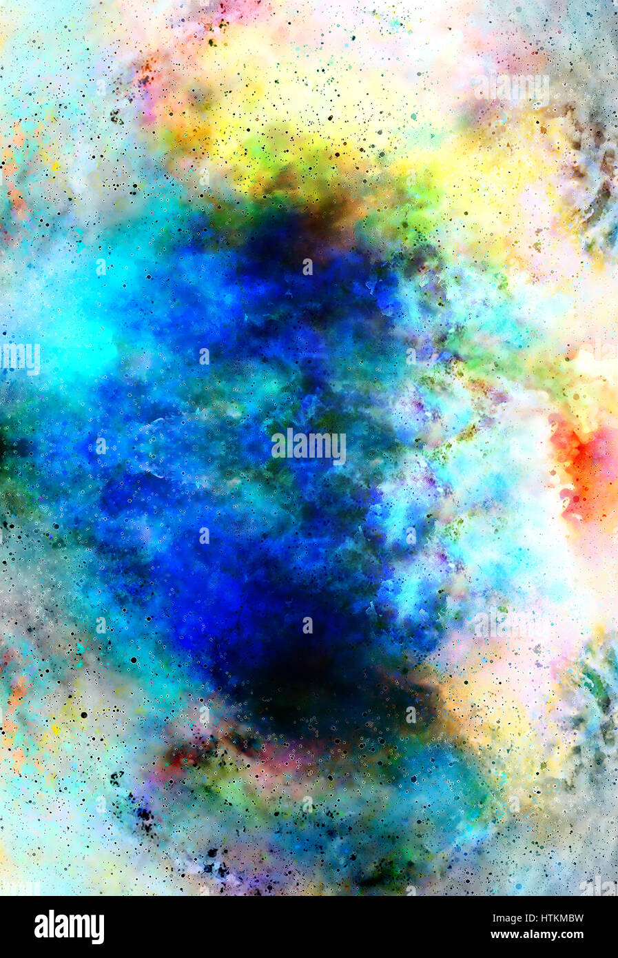 Cosmic space and stars, color cosmic abstract background Stock Photo ...