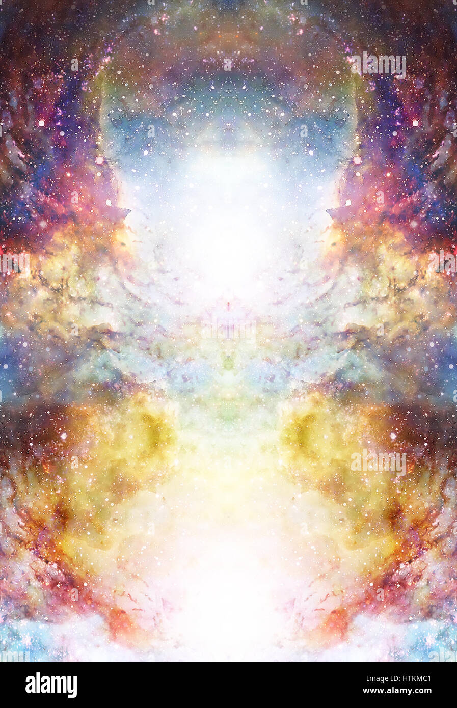 Cosmic space and stars, color cosmic abstract background Stock Photo ...