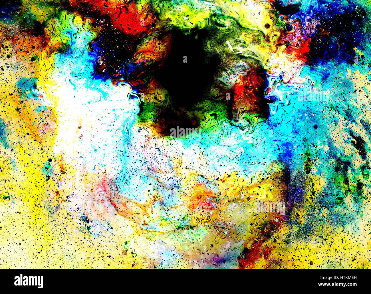 Cosmic space and stars, color cosmic abstract background Stock Photo ...