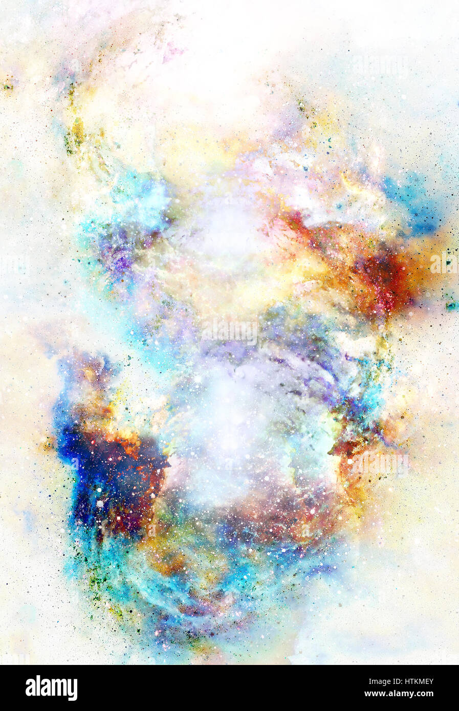 Cosmic space and stars, color cosmic abstract background Stock Photo ...