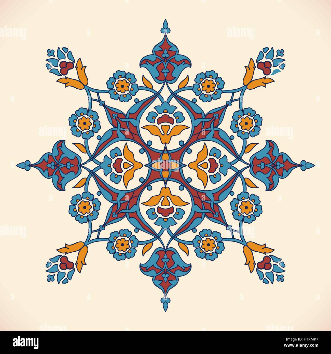 Floral Arabesque Pattern