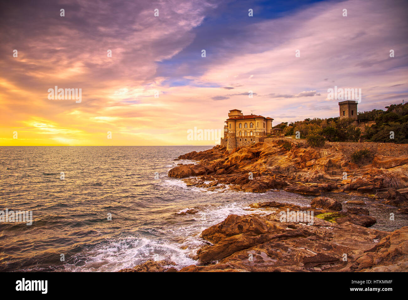 Castle of boccale hi-res stock photography and images - Alamy