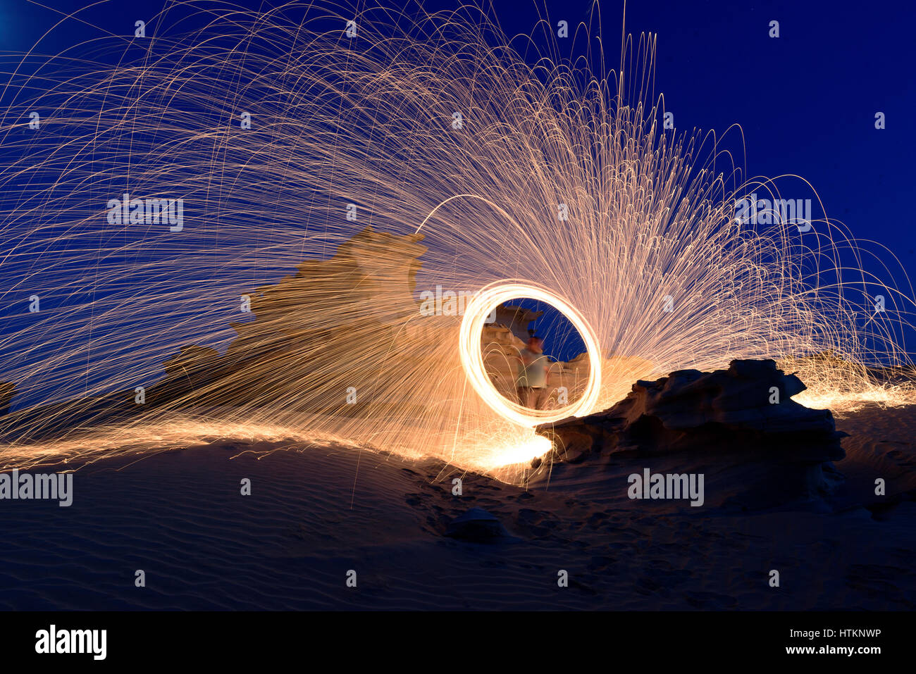 Steel wool spinning hi-res stock photography and images - Alamy