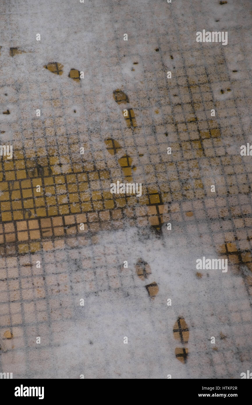 Concrete floor footprint hi-res stock photography and images - Alamy