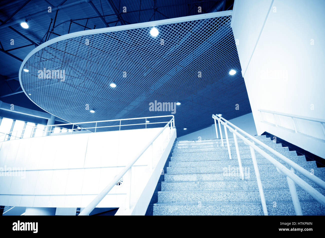 stairs in the modern house,Deluxe Clean Stock Photo - Alamy