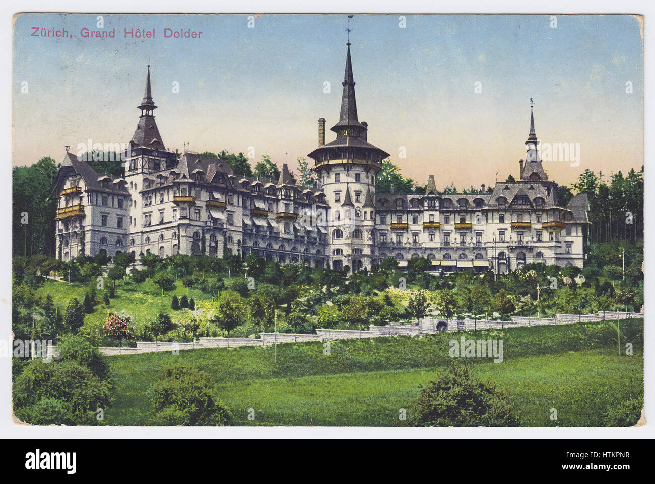 Luxurious Hotel Dolder Grand High Resolution Stock Photography and ...