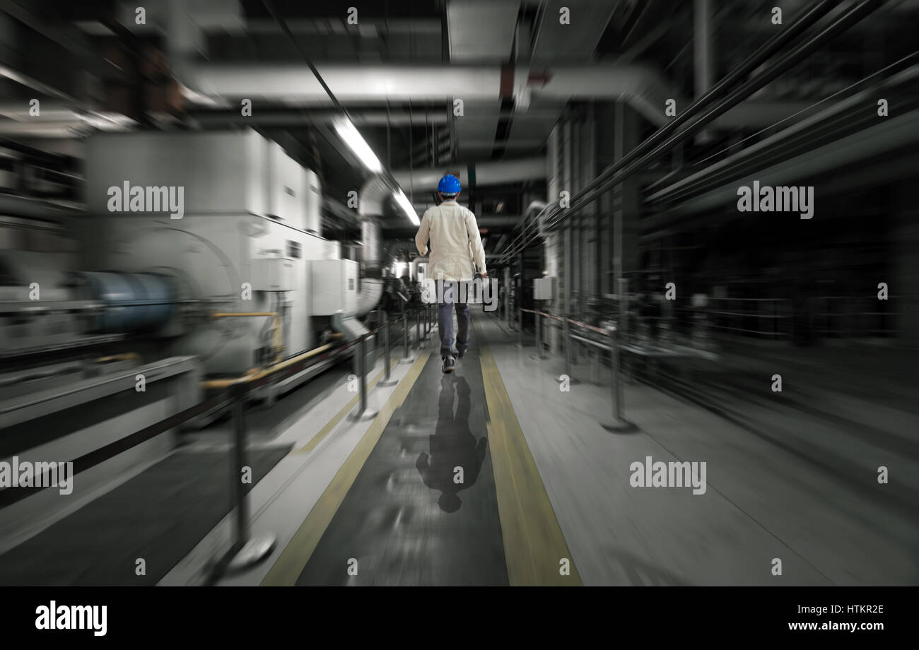 Within the factory and workers Stock Photo - Alamy