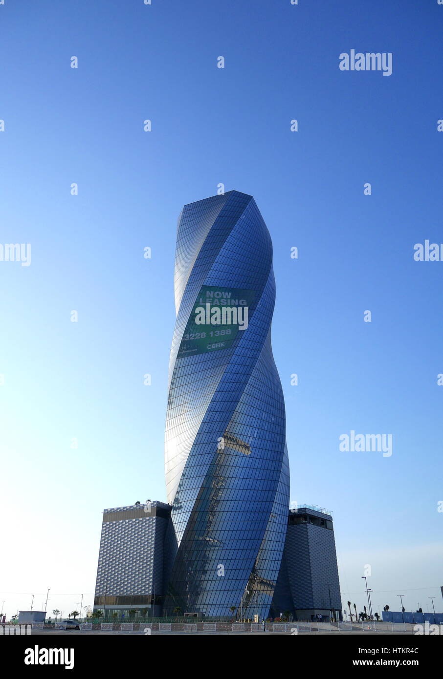 The fifty storey United Tower, part of the Bahrain Bay Development ...