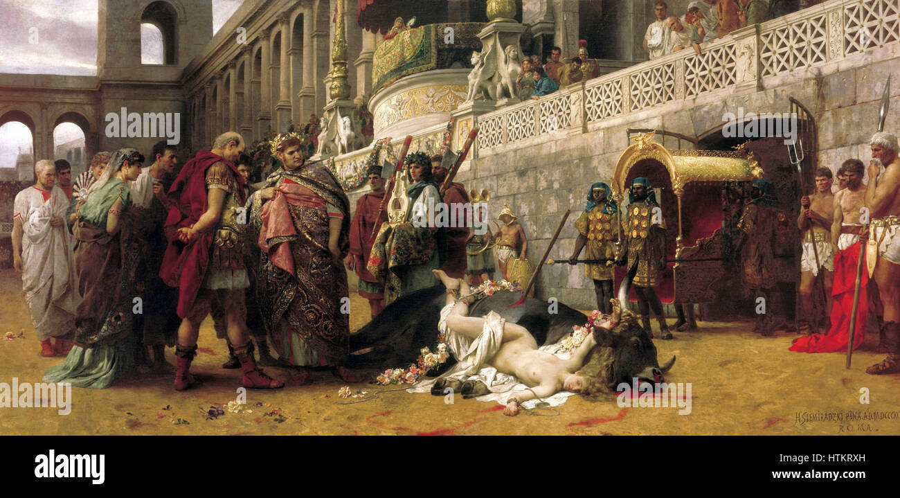 Siemiradzki Christian Dirce Stock Photo - Alamy