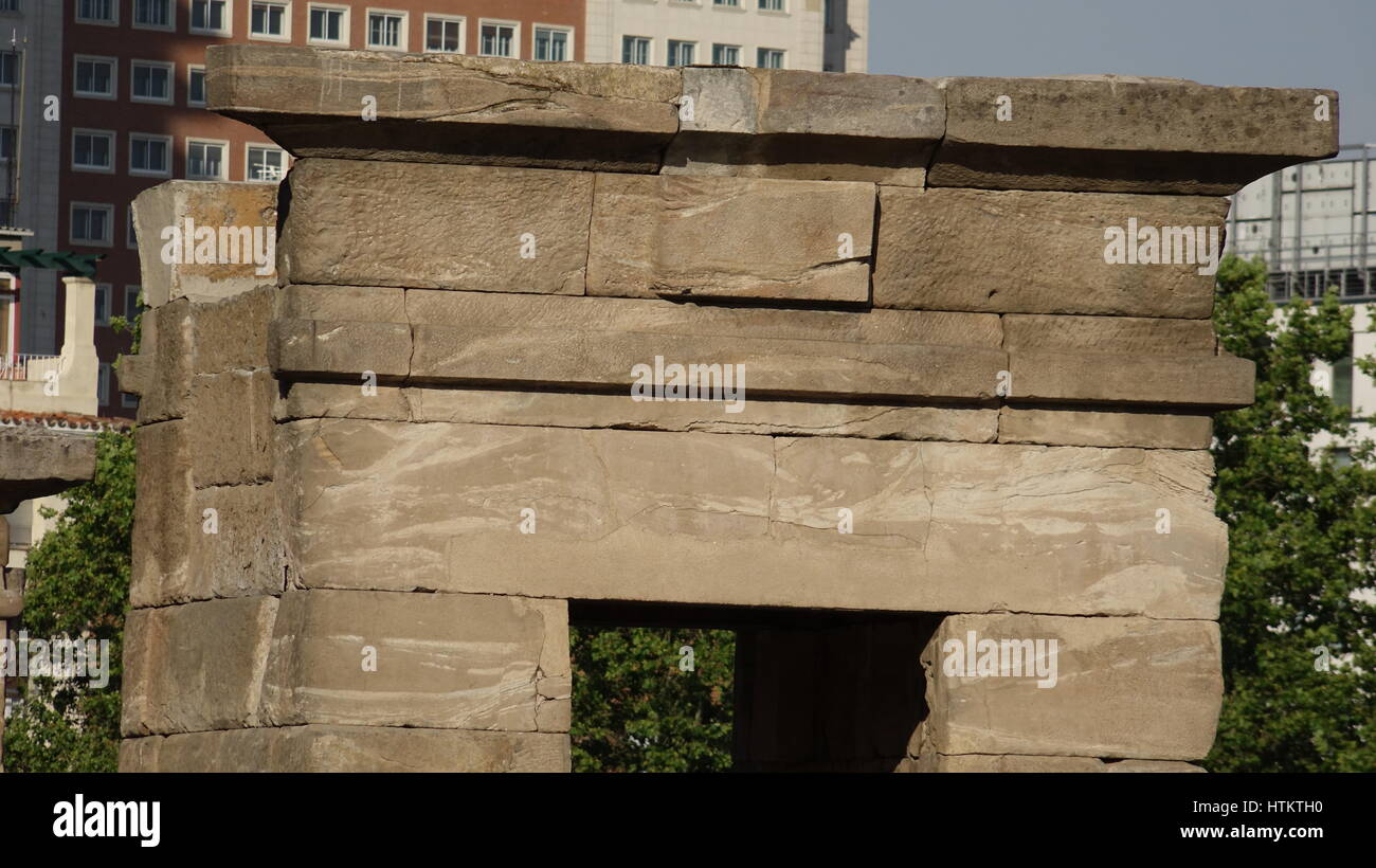 Egyptian Archeological Structure Stock Photo - Alamy