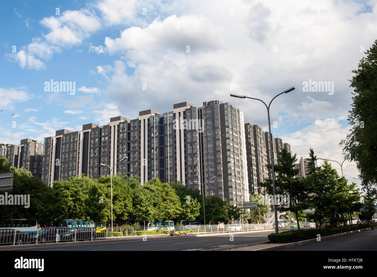 The new housing estate in Beijing Stock Photo - Alamy