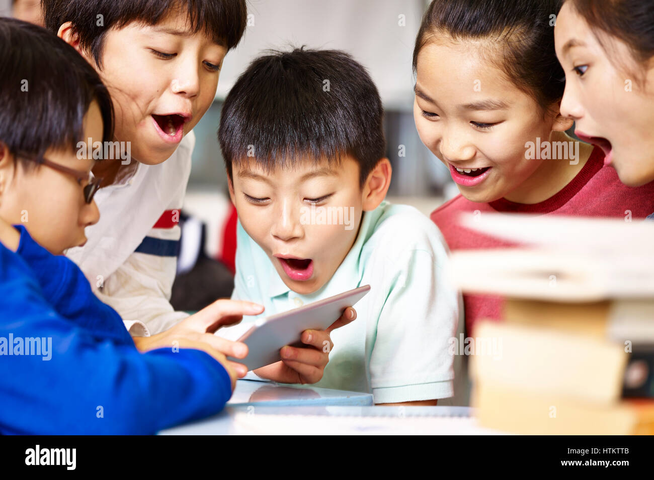 Kid group together hi-res stock photography and images - Alamy