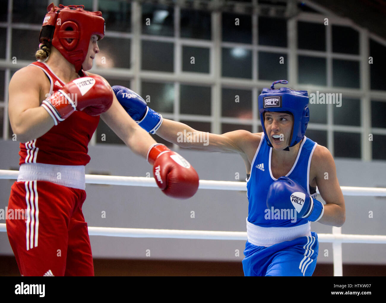 November 19, 2016: England's Chantelle Cameron (BLUE) during the EUBC ...