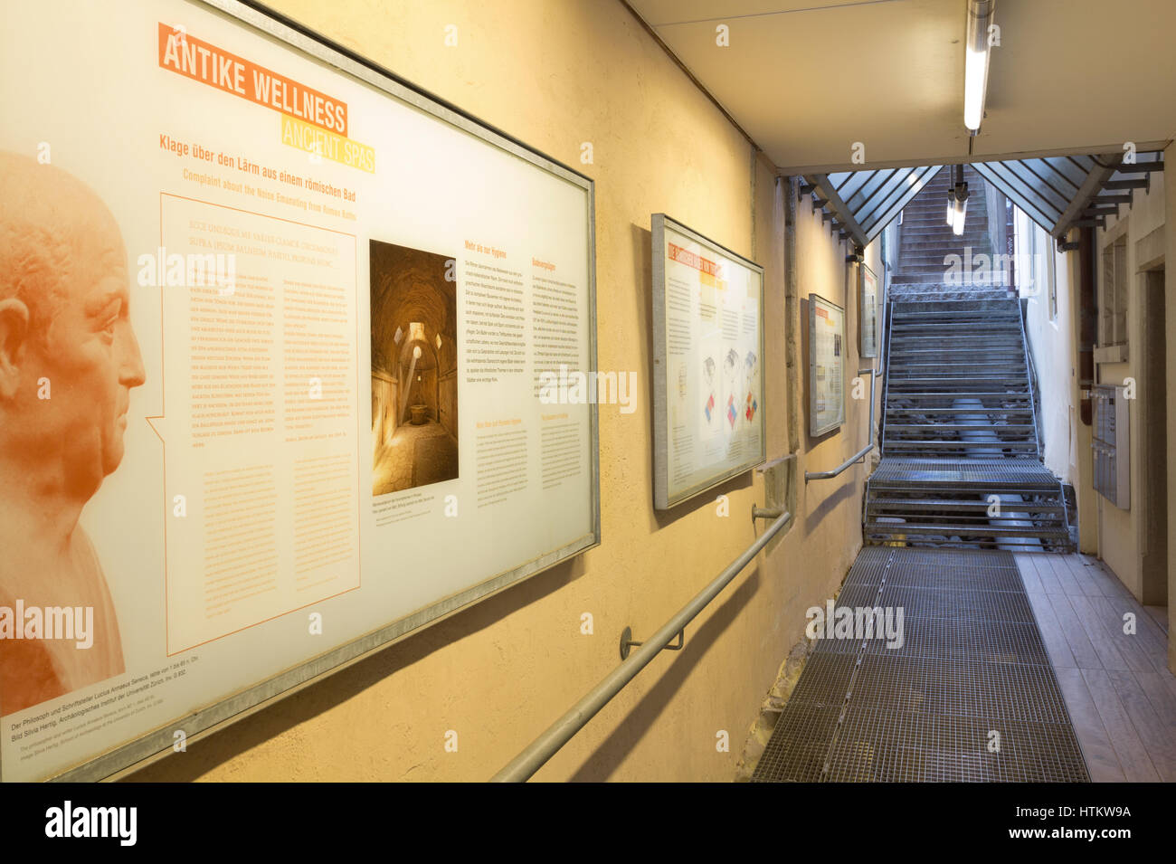 Remains thermae ancient roman hi-res stock photography and images - Alamy