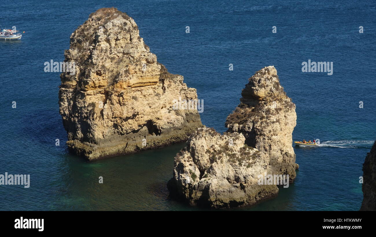 Coastal Grotto Rock Formations Stock Photo - Alamy