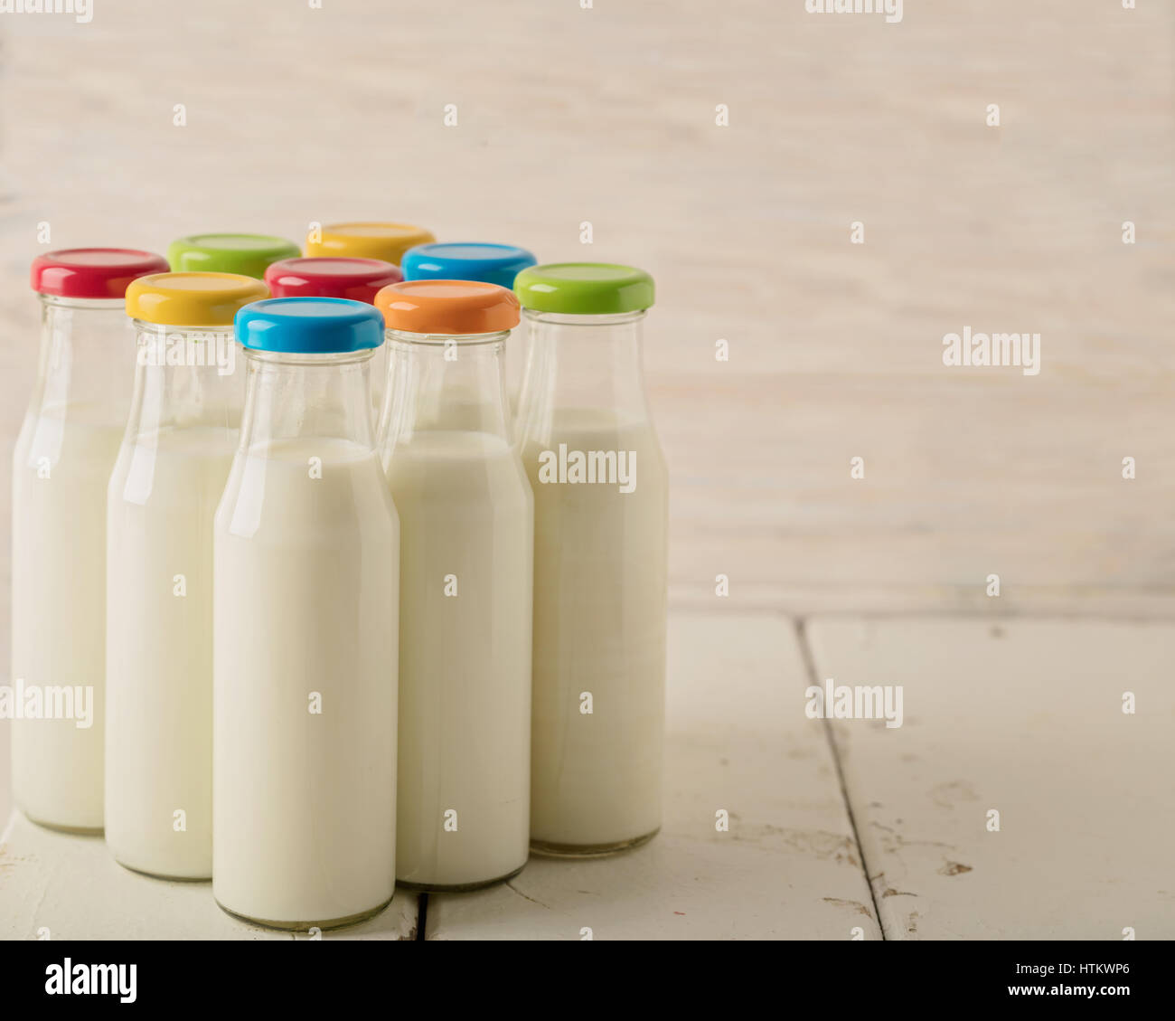 White caps milk hi-res stock photography and images - Alamy