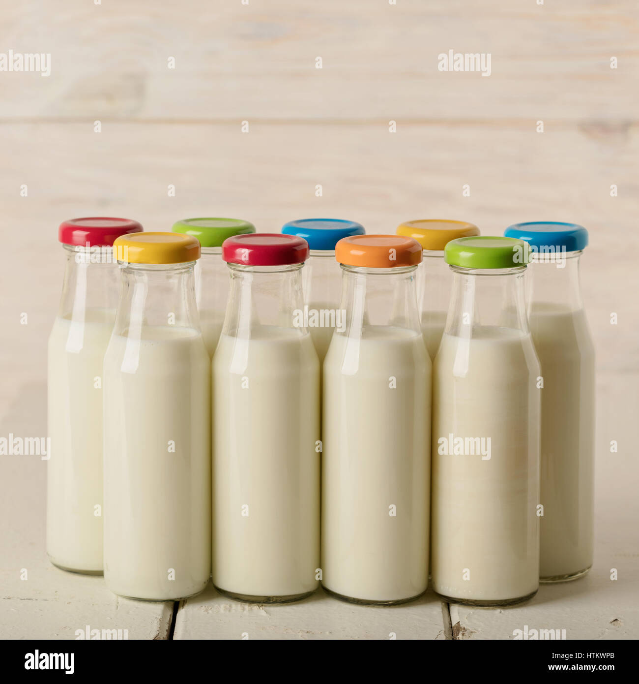 White caps milk hi-res stock photography and images - Alamy