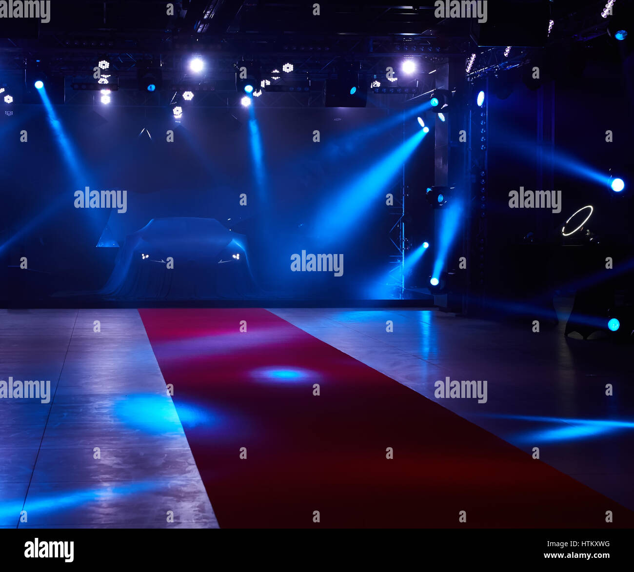 Close up of a new car hidden under cover Stock Photo - Alamy