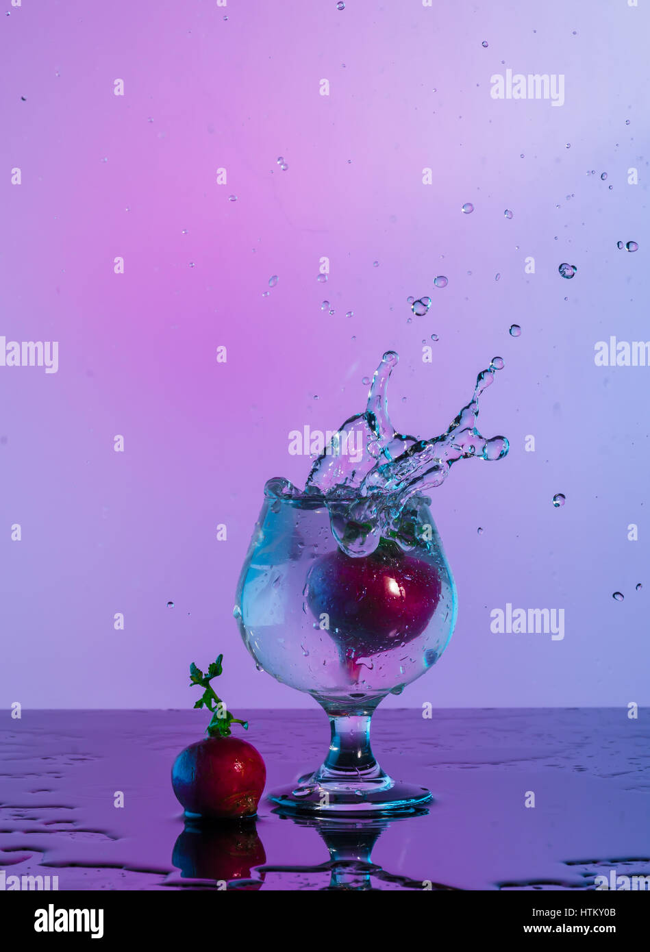 Water Splash Effect Stock Photo - Alamy