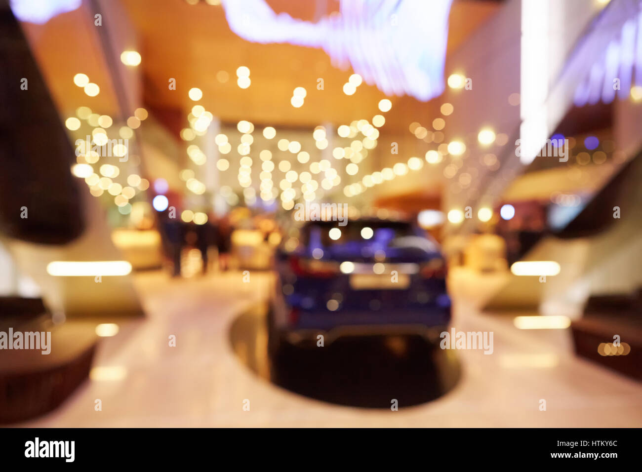 Commercial design modern shopping mall exhibition hi-res stock ...