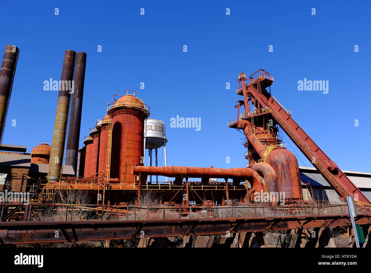 Birmingham alabama sloss historic furnace hi-res stock photography and ...