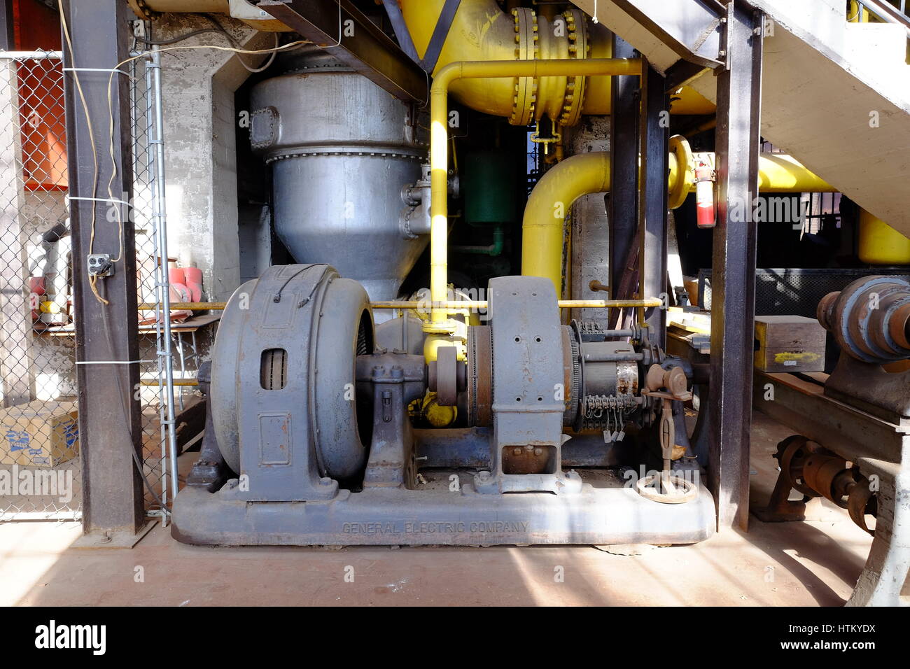 The National Historic Landmark, Sloss Furnaces, in Birmingham, Alabama ...
