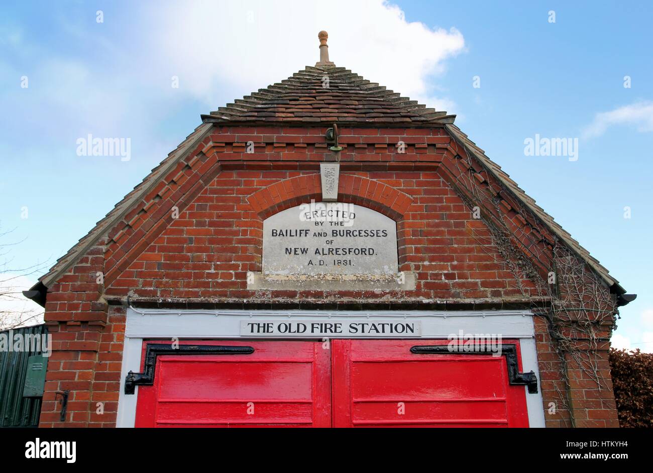 New Alresford, UK - Jan 28 2017 : The disused Old Fire Station in New ...
