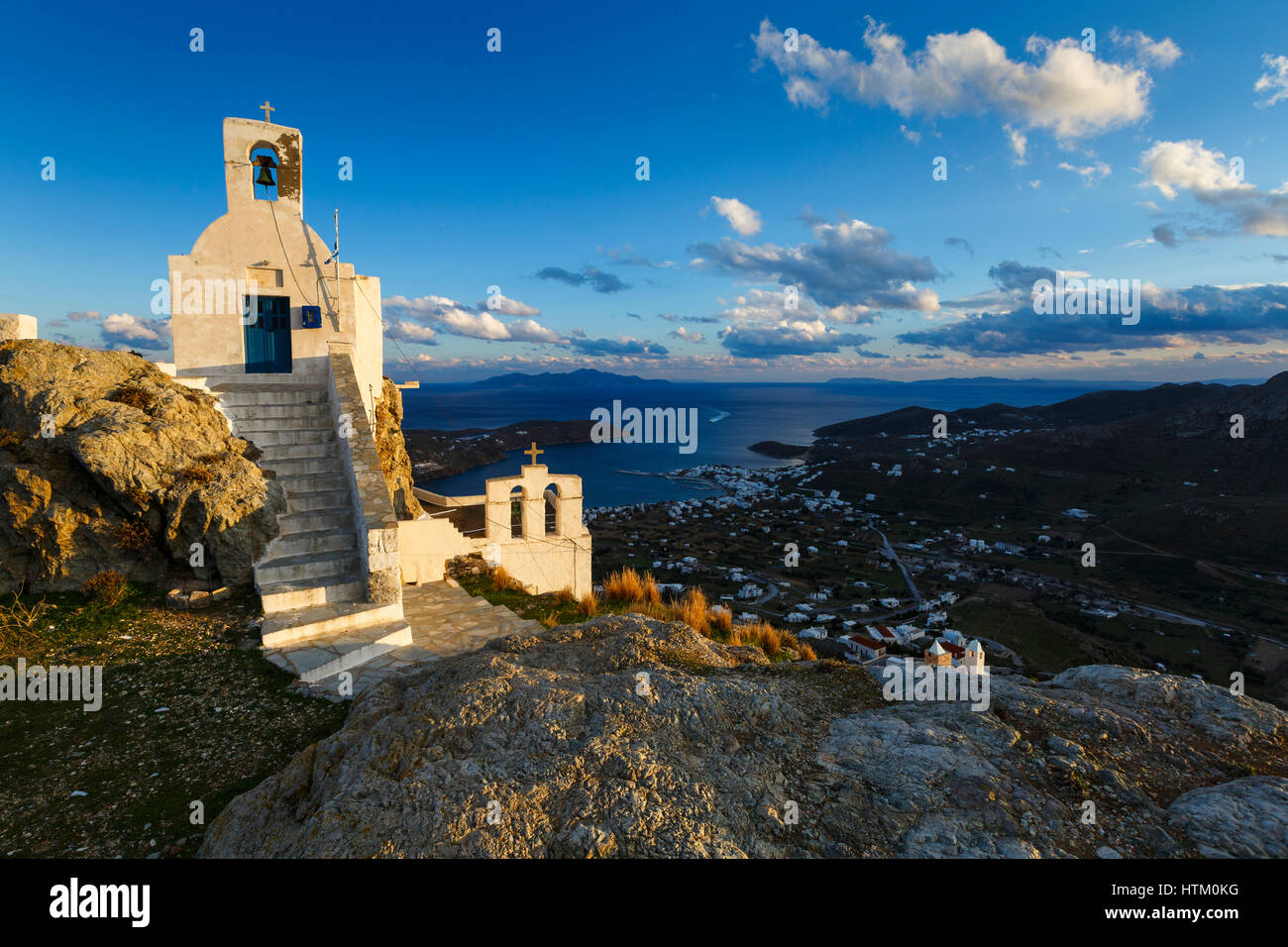 Sifnos chora cyclades island hi-res stock photography and images - Alamy